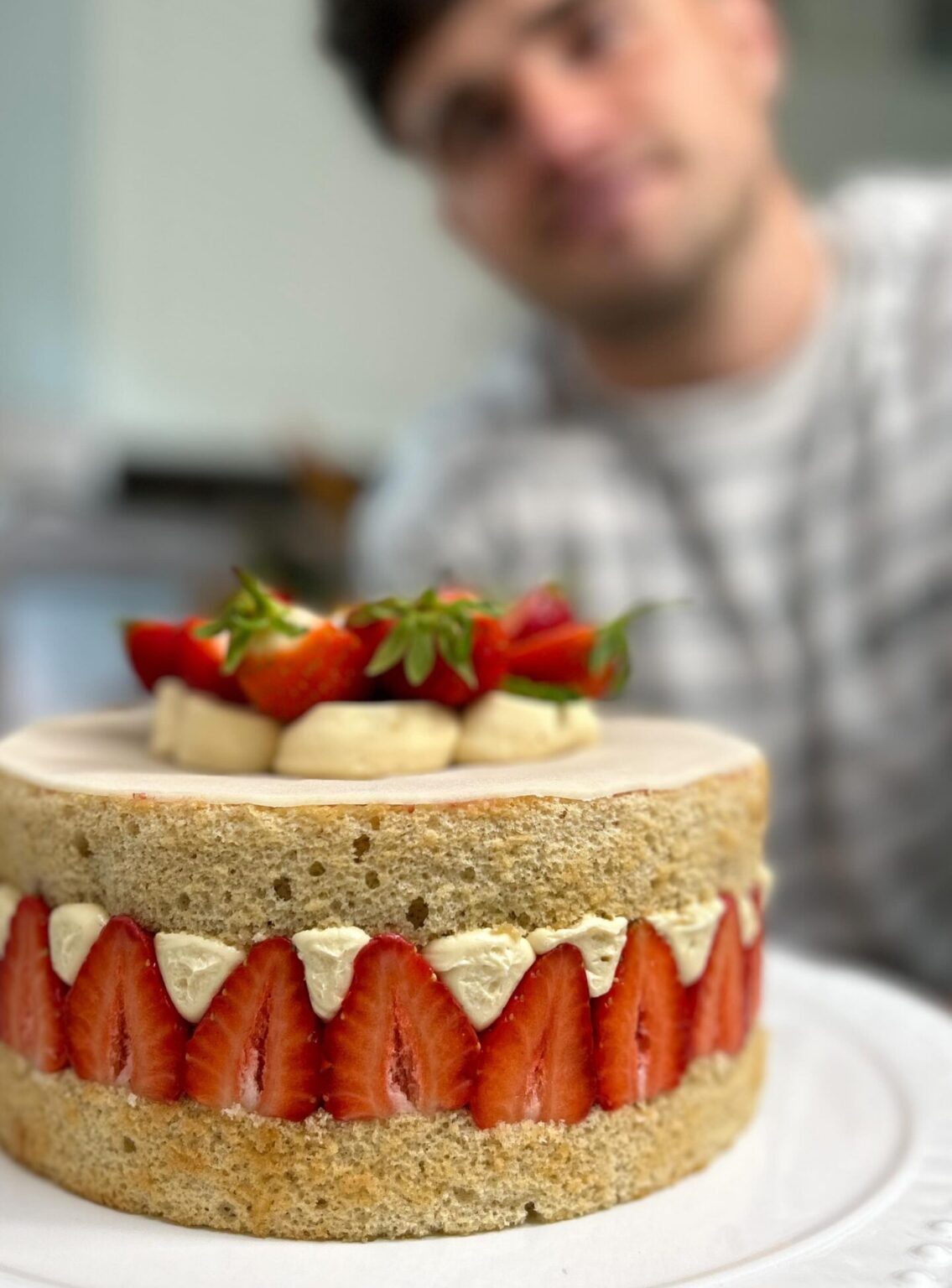 Fraisier Cake Recipe - Matty Edgell, Great British Bake Off Winner