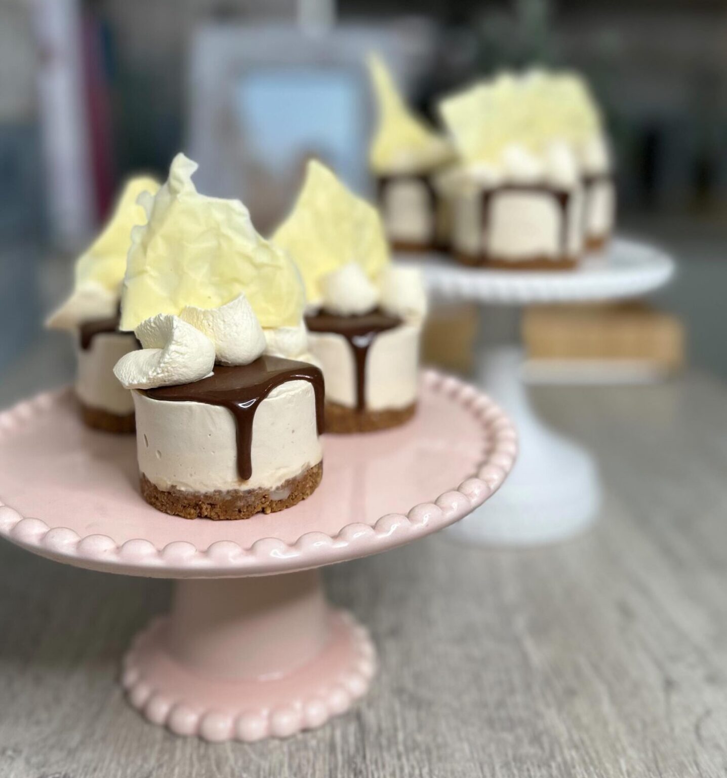 Irish Cream Mini Cheesecakes Recipe - Matty Edgell, Great British Bake ...