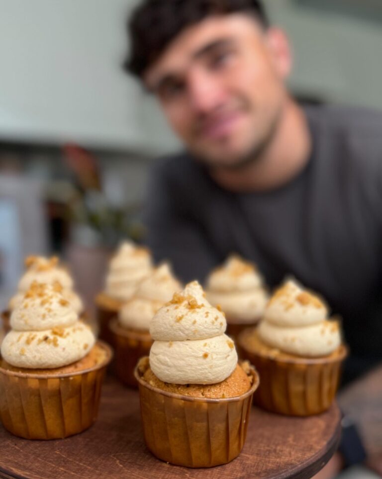 Pumpkin Spiced Latte Cupcakes - Matty Edgell, Great British Bake Off Winner
